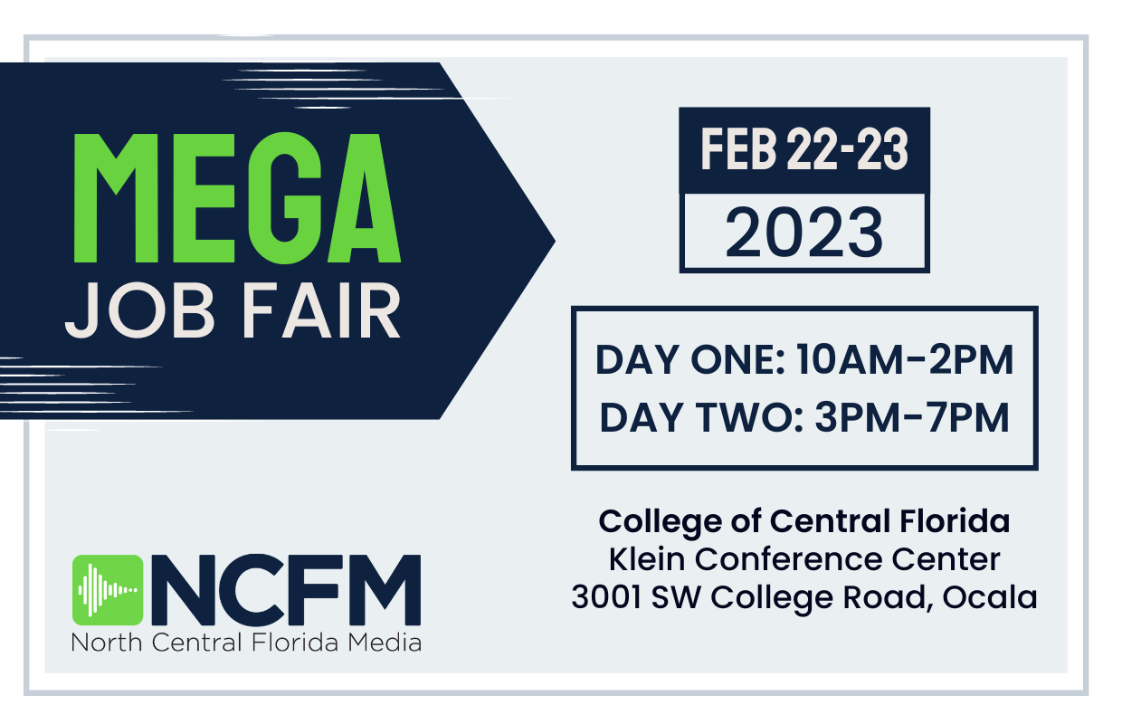 Mega Job Fair - WINDFM - 92.5 Gainesville 95.5 Ocala