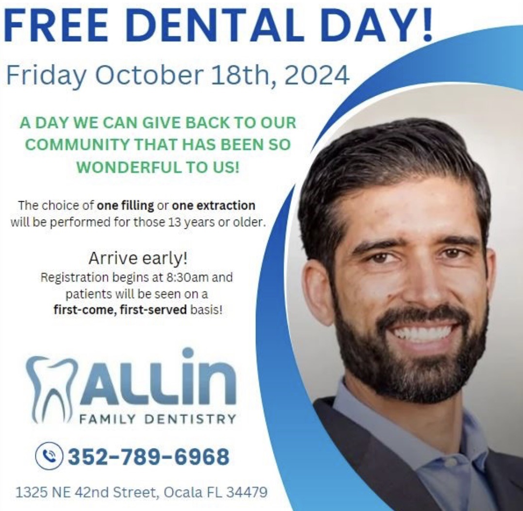 Free Dental Day - WINDFM - 92.5 Gainesville 95.5 Ocala
